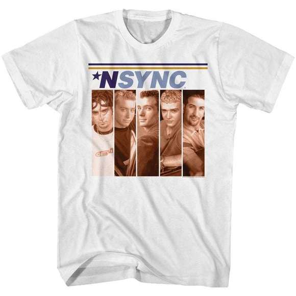 Tops | Nsync Album Cover Boy Band T Shirt | Poshmark